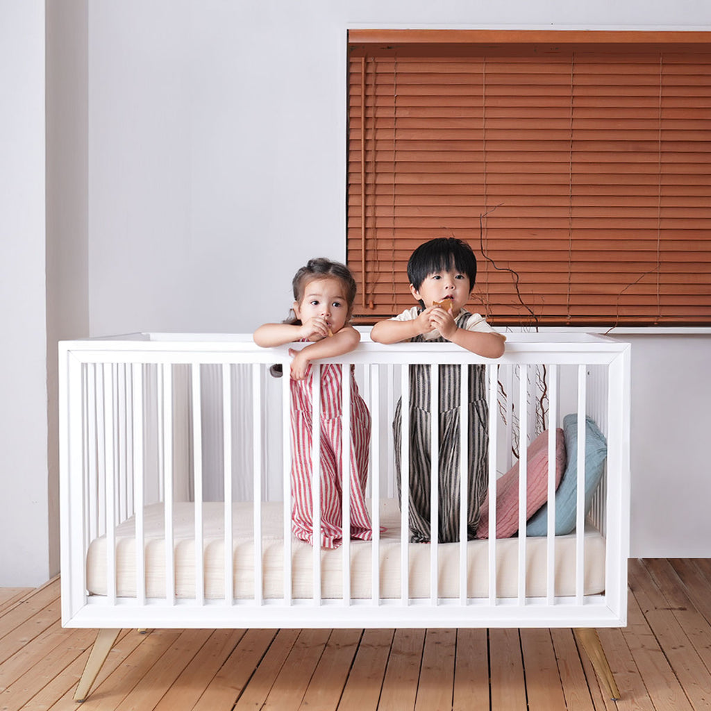 Adjustable Cot | The Little Convertible Baby Crib (6-in-1 Montessori ...